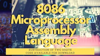 Subtraction of two decimal digits in 8086 Microprocessor x86 Assembly ...