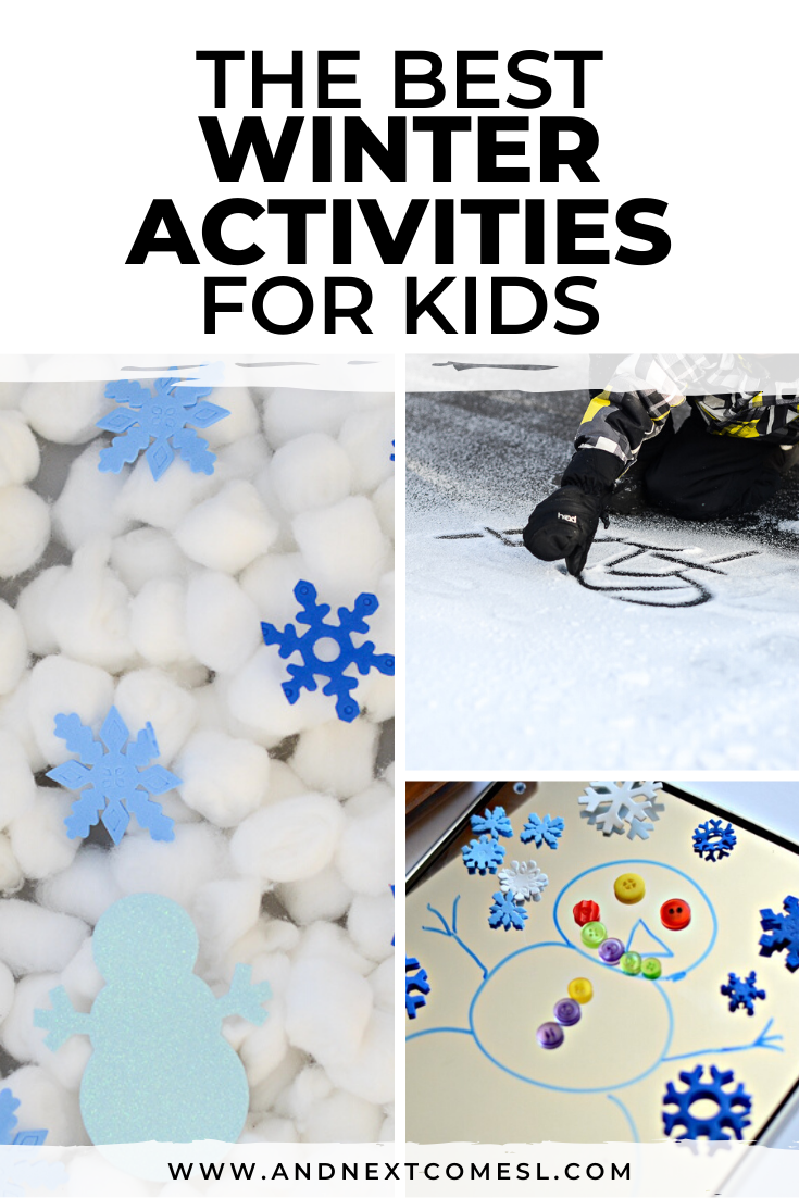 Winter Activities for Kids | And Next Comes L - Hyperlexia Resources