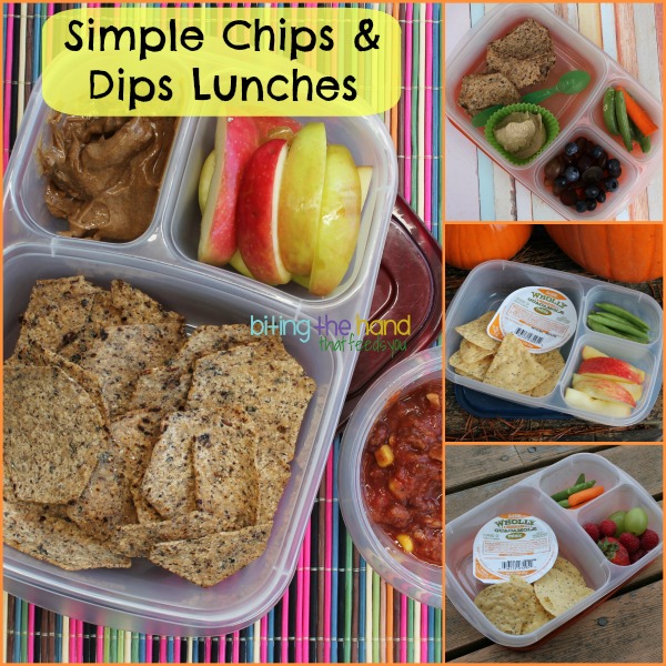 Biting The Hand That Feeds You: Simple Chips and Dips for Lunch