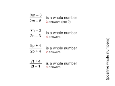 MEDIAN Don Steward mathematics teaching: getting a positive whole number