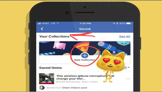 A new feature called Collections is coming in Facebook ~ Ofuran