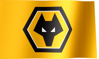 Wolverhampton Wanderers FC Fan Flag (GIF) - All Waving Flags