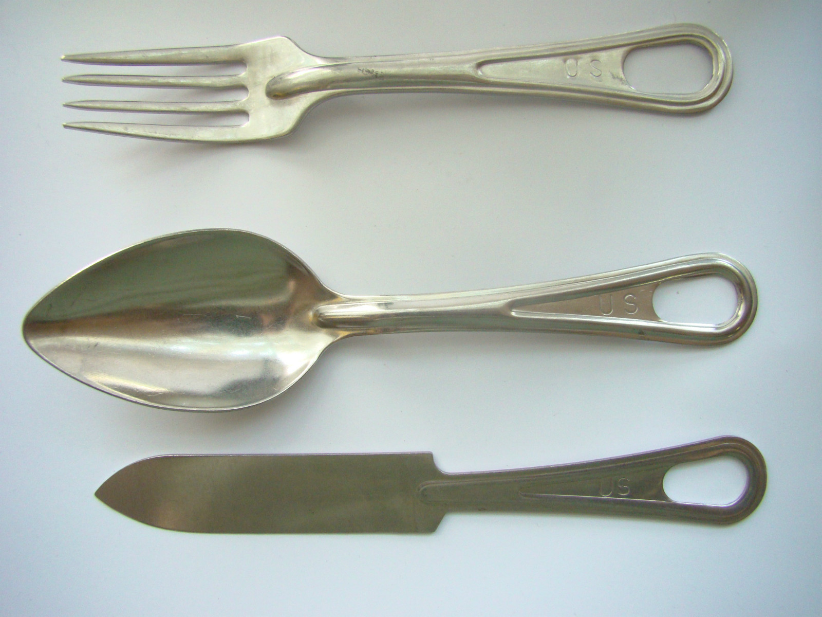 Webbingbabel: US Military NEW Mess Kit Utensils 1980s 90s