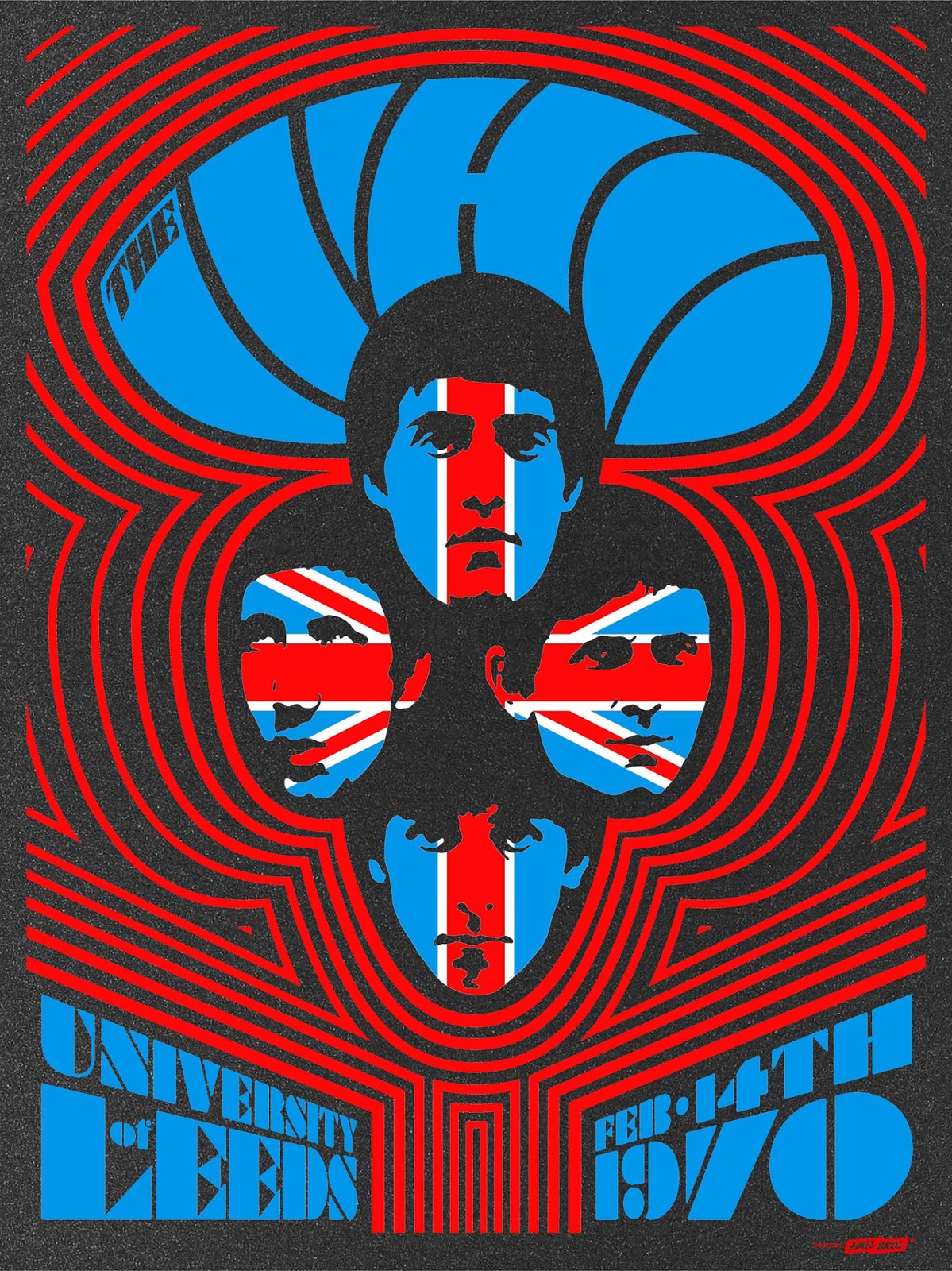 INSIDE THE ROCK POSTER FRAME BLOG: The Who Live at Leeds 1970 Print by ...