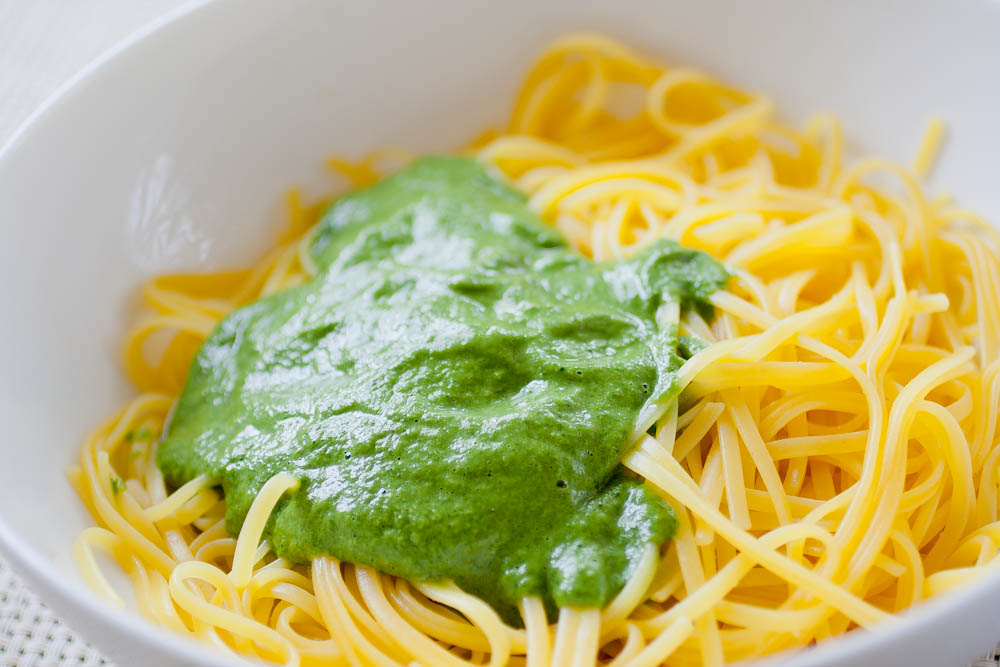 SPICE ISLAND VEGAN: Vegan Tallarin Verde - Peruvian Pasta with Spinach ...