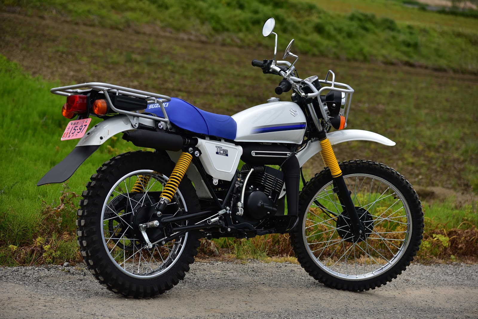 blueskyfuji: スズキ TF125はたぶん最強の廃道探検隊！ 7時間試乗