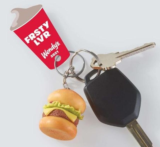 Wendy's Selling Frosty Key Tags Good for Free Frosties with Purchase ...