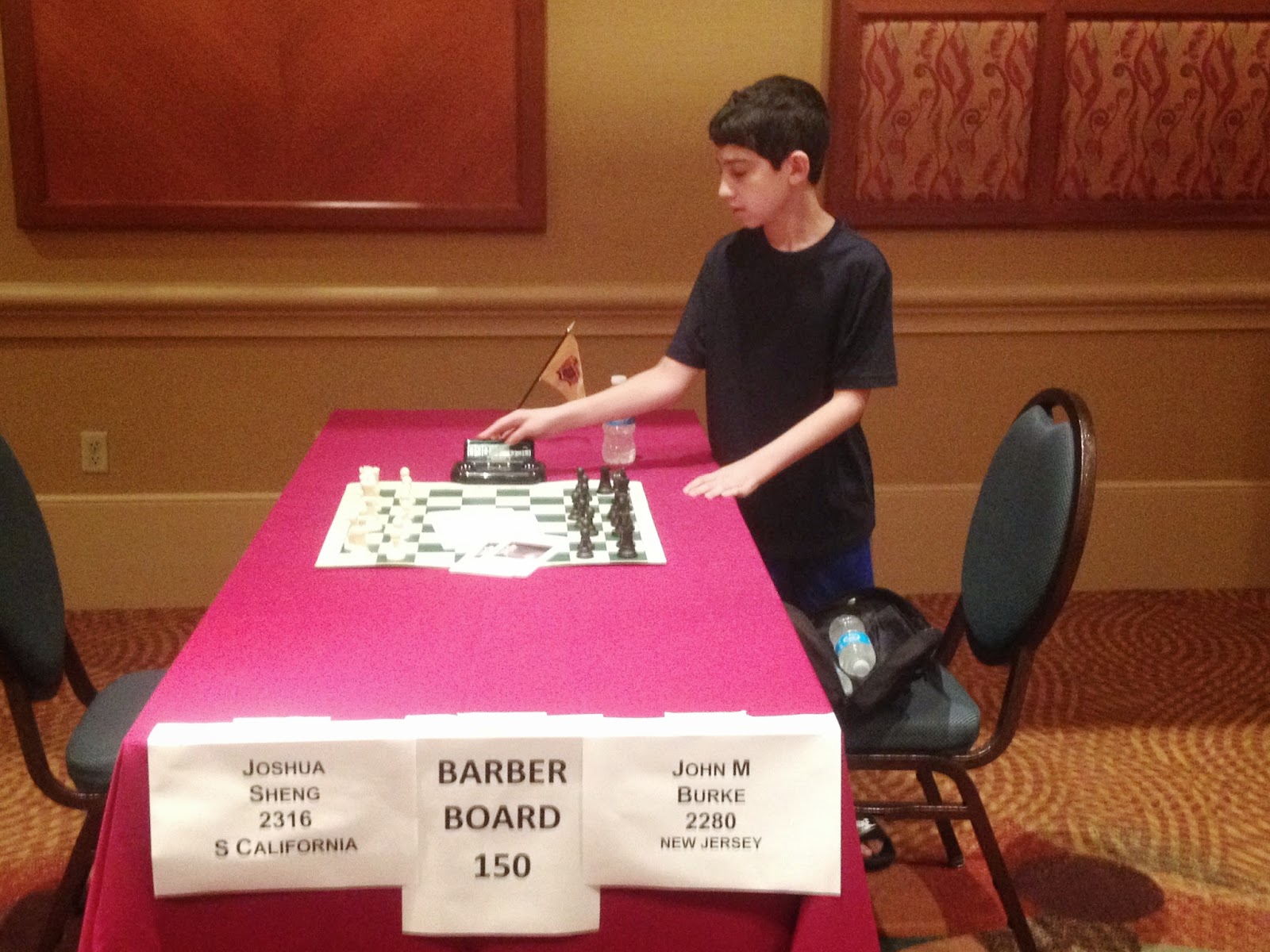 JMB Chess: Tuesday morning update before final round