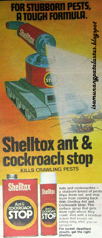 ISA MUNANG PATALASTAS: 288. PEST KILLERS AND INSECT REPELLENTS, Various ...