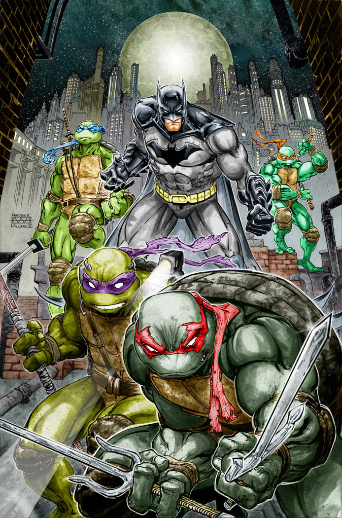 Comic Frontline: Batman Meets the Teenage Mutant Ninja Turtles