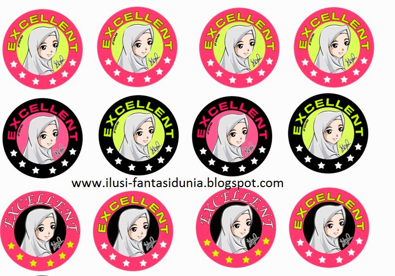 IlusiDunia: Design Sticker yang penuh dengan kasih sayang.