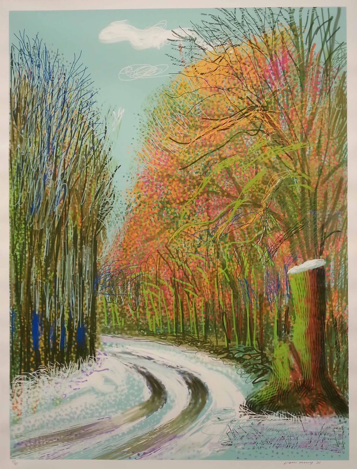 Hippystitch: The Most Excellent David Hockney & The Arrival of Spring ...