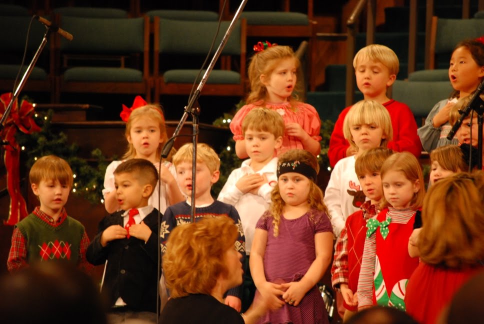 The Wilson House: Philip's Choir Christmas Program - 2011