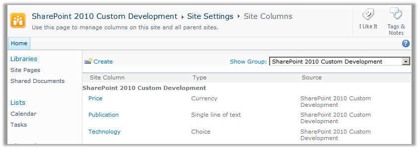 Learn with Parwej: SharePoint: Basics of Site Columns