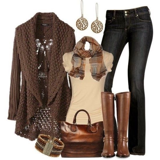 Inspirational Trends: Winter Outfits Sets For Ladies...