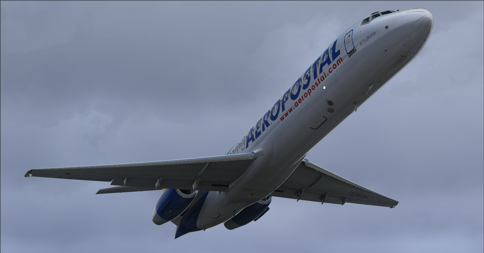 [FSX/P3D] TFDi Design Boeing 717 Aeropostal YV3678 "El Trujillano"
