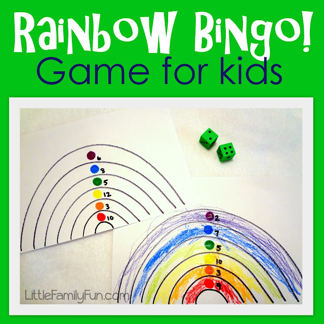 Little Family Fun: Rainbow BINGO