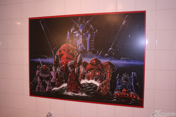 Gundam Meisters: Gundam Themed Hotel Room