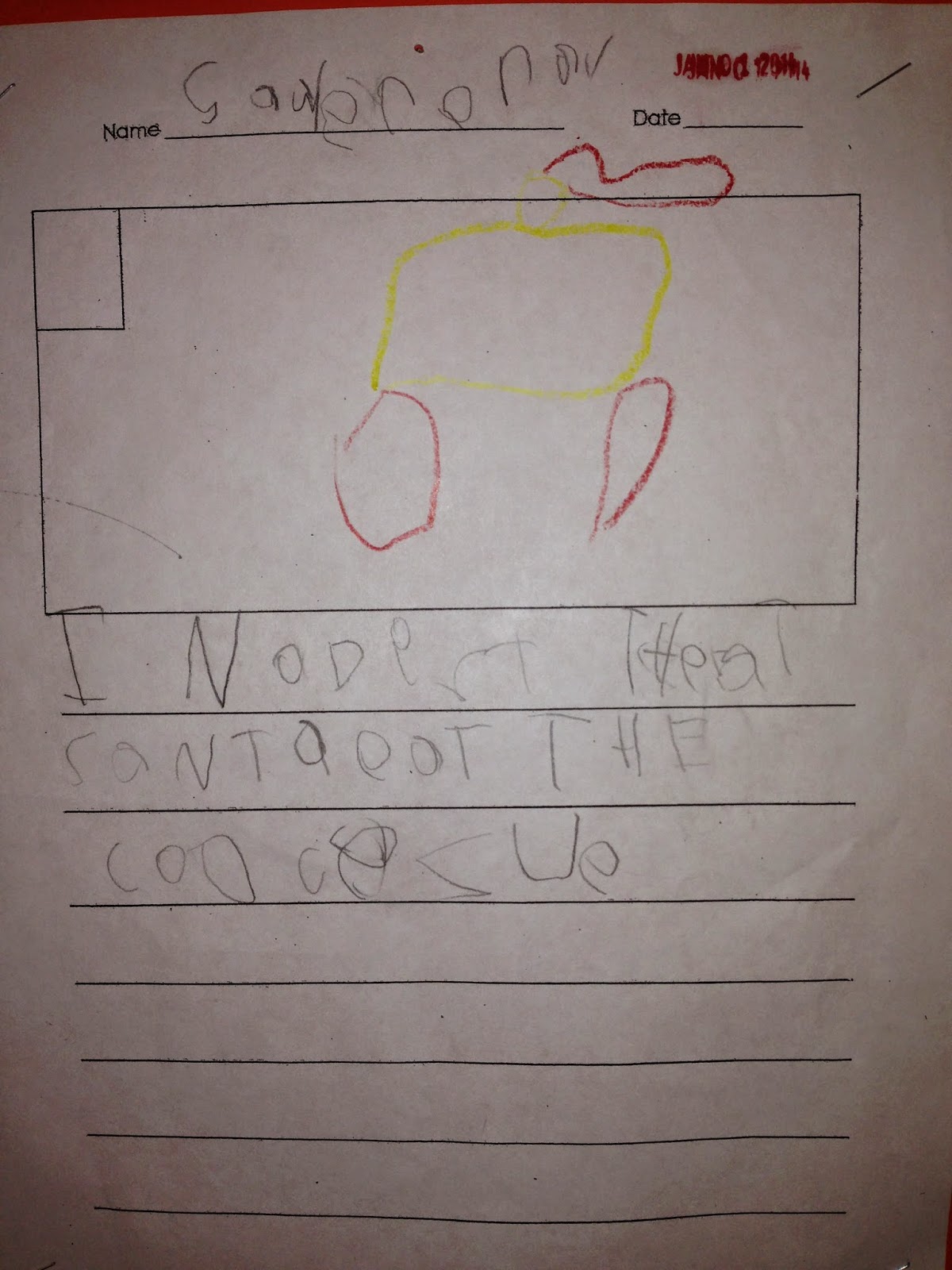 With Great Expectations: Kindergarten Narrative