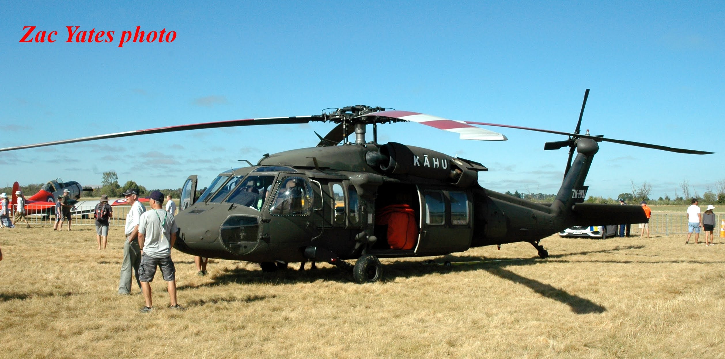 NZ Civil Aircraft: Sikorsky EH-60A Black Hawk ZK-HKU