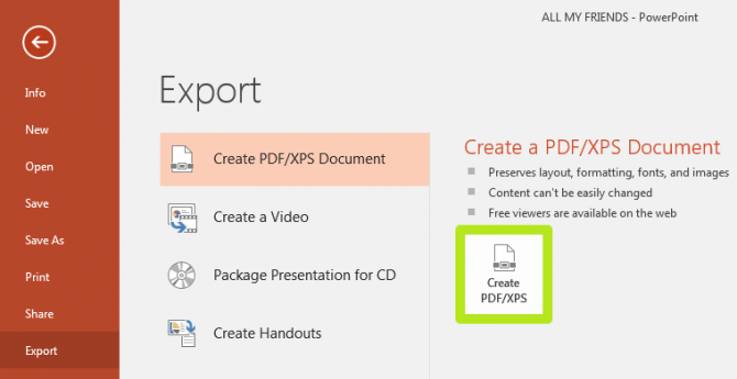 How To Convert A PowerPoint Presentation To PDF In PowerPoint 2016 How To Convert A PowerPoint Presentation To PDF In PowerPoint 2016