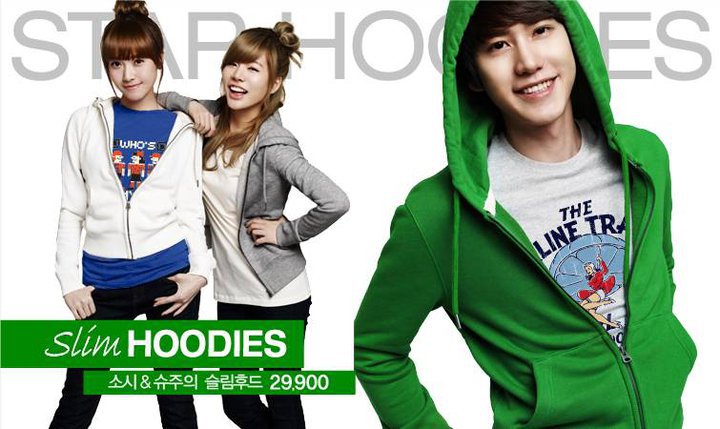 My Little Notes: Star Hoodies - Super Junior & Girls Generation photos