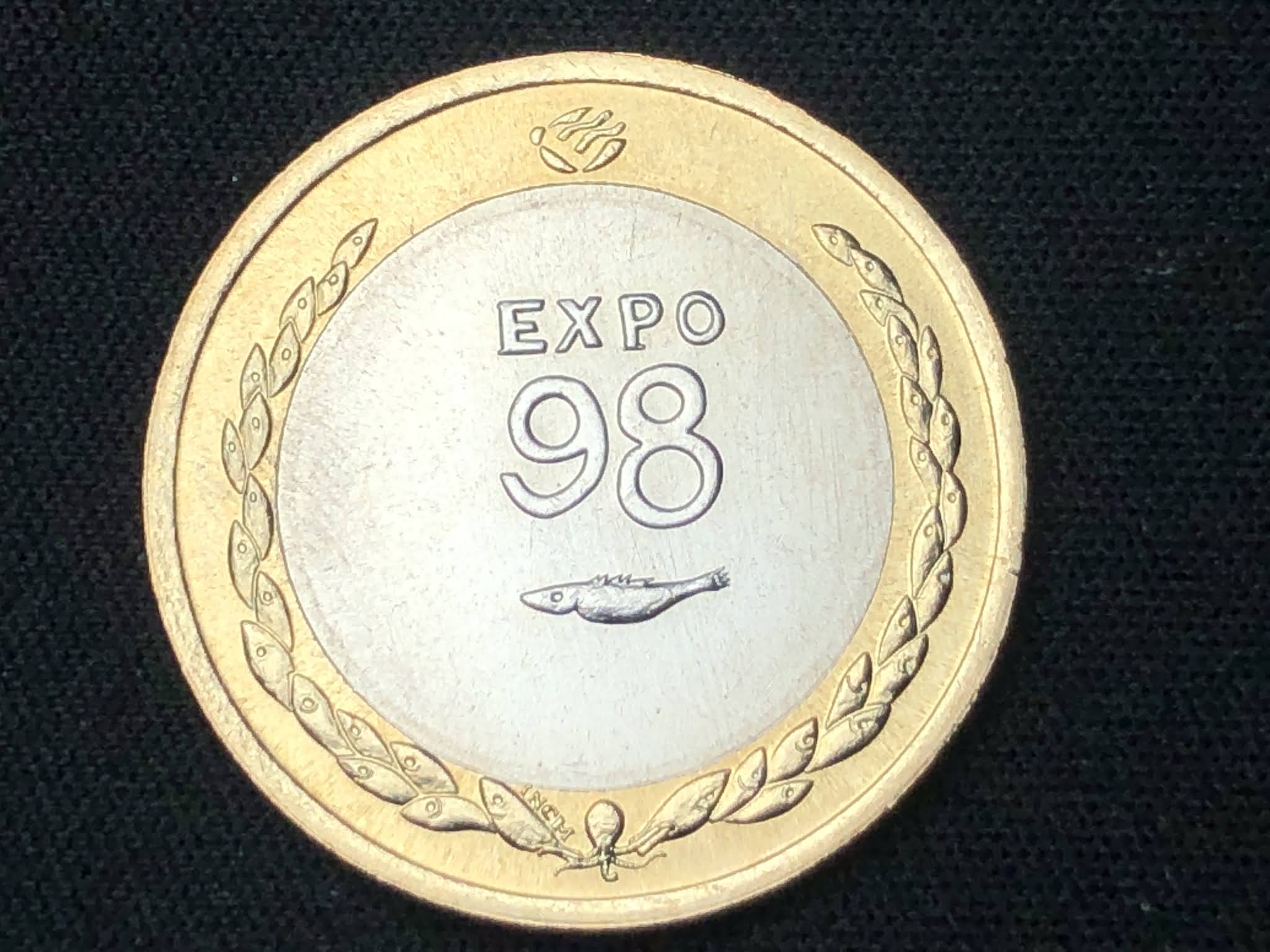 SF Morgan Coins: 200 Escudos 1998 Bi-metálica Exposição Mundial de Lisboa