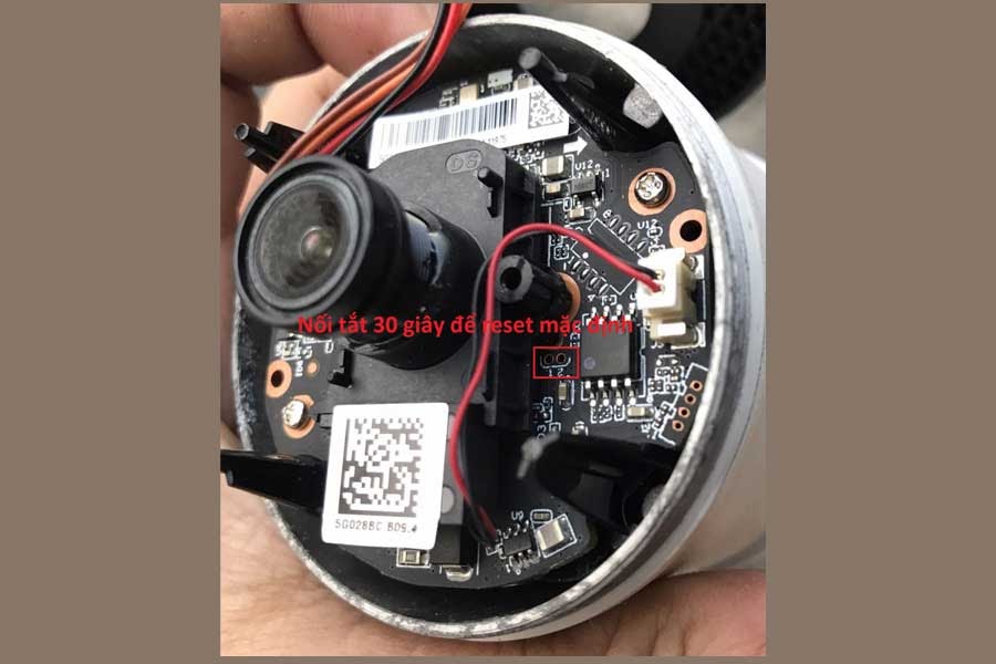 Hướng dẫn reset cứng camera IP KBVISION - Viễn Thông Nguyễn Khang