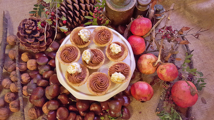 Delícias de castanha e chocolate - Deliciosa Paparoca