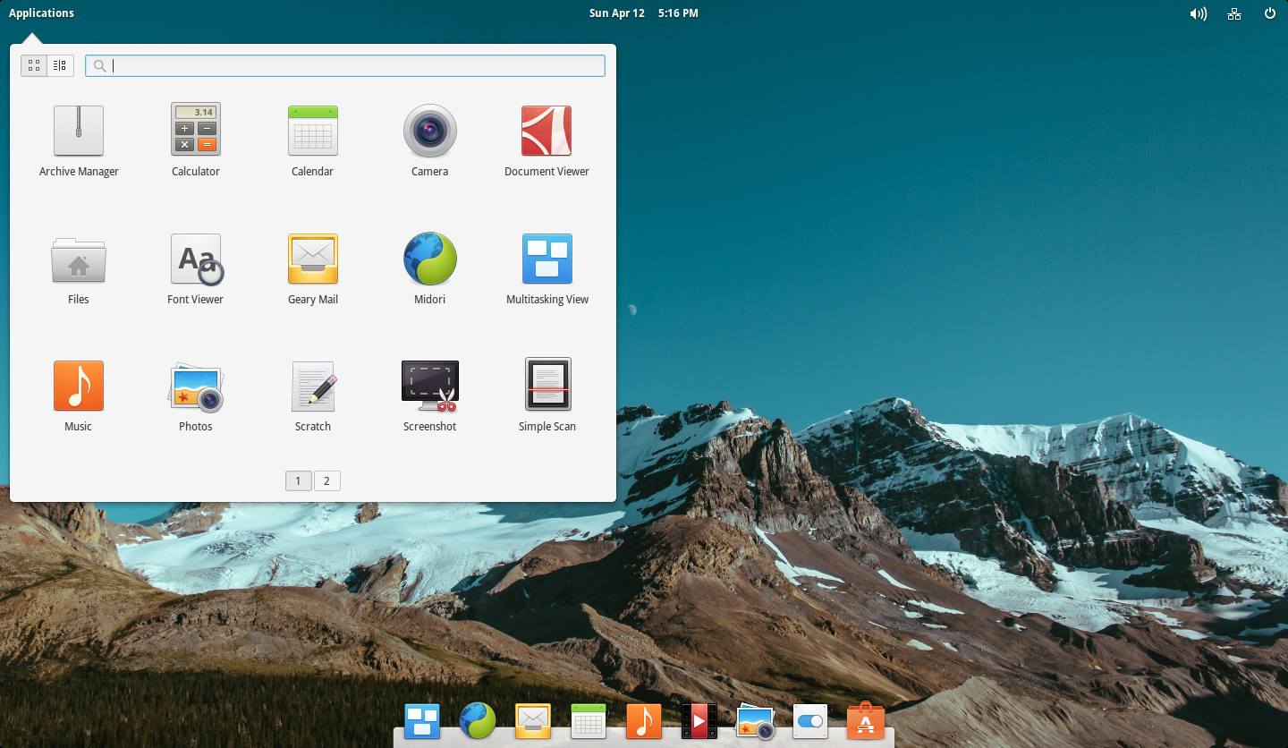 Elementary Linux: Versões