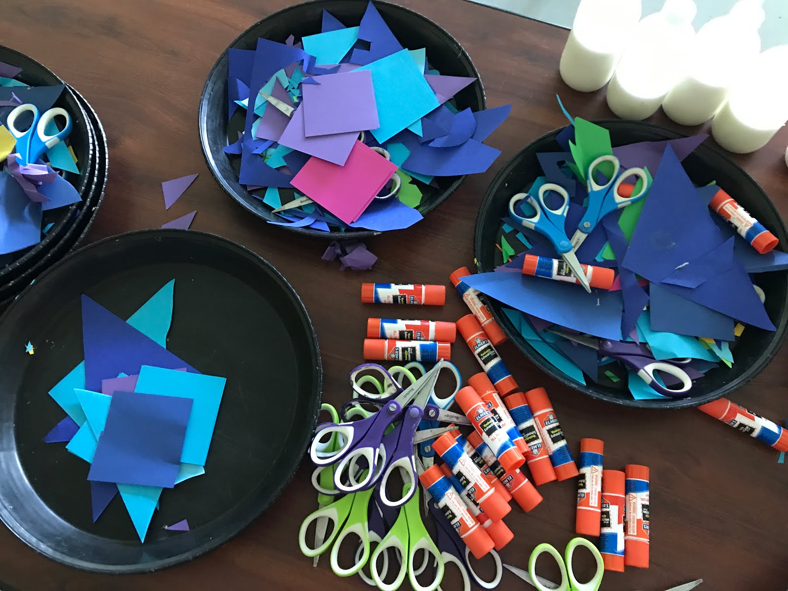 Mini Matisse: Collaborative Paper Quilt