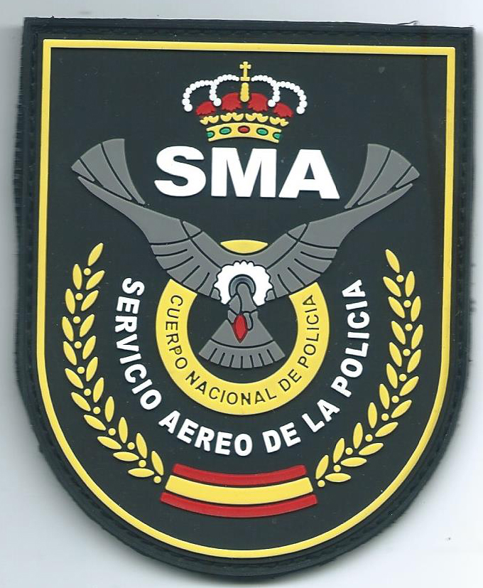 Una historia de la Policía Nacional.: Escudos del Servicio de Medios Aéreos