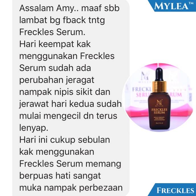 Adara Belle Store: MYLEA FRECKLES SERUM MALAYSIA
