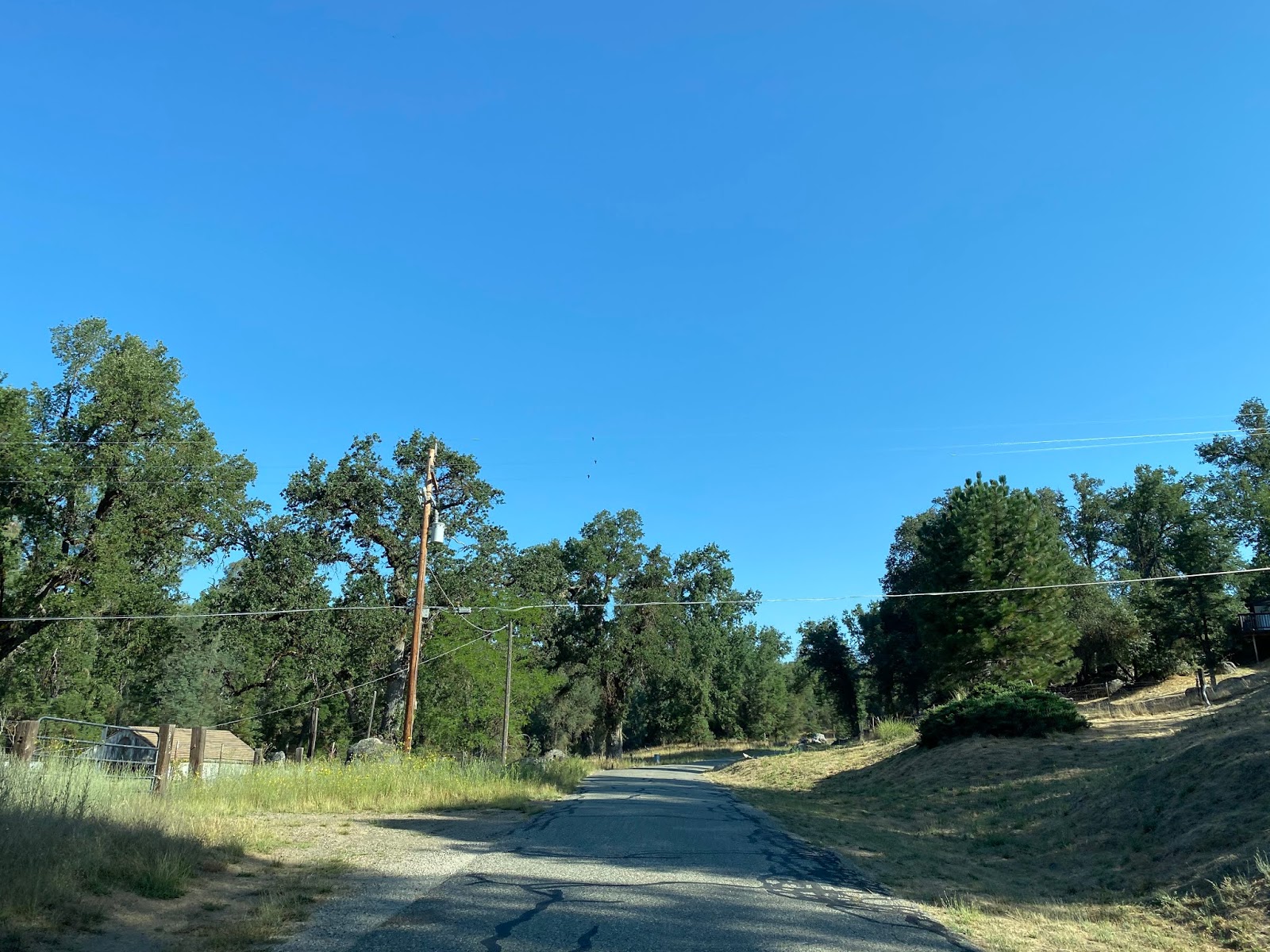 Old California State Route 41 on Road 425C, Road 425B, and Road 425A ...