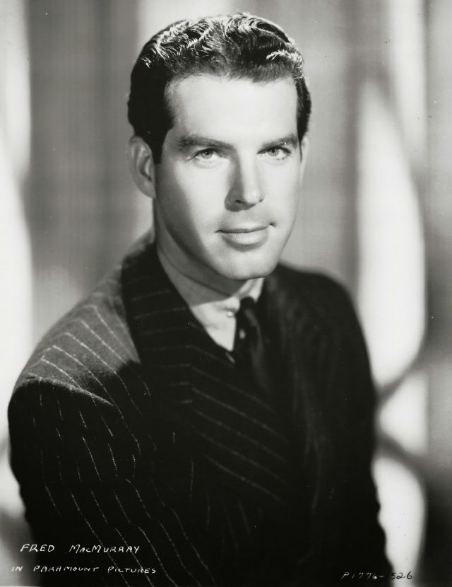 30 Fabulous Portrait Photos of Fred MacMurray in the 1930s and ’40s ...