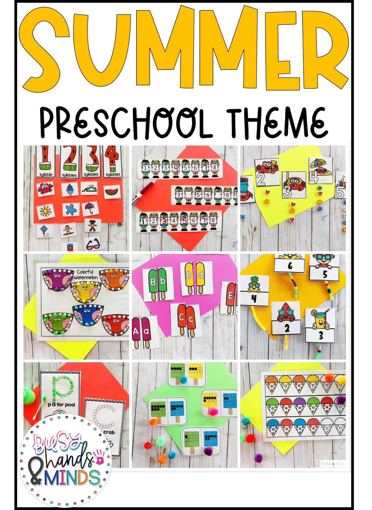 Summer Preschool Theme Busy Hands And Minds summer-preschool-theme-busy-hands-and-minds