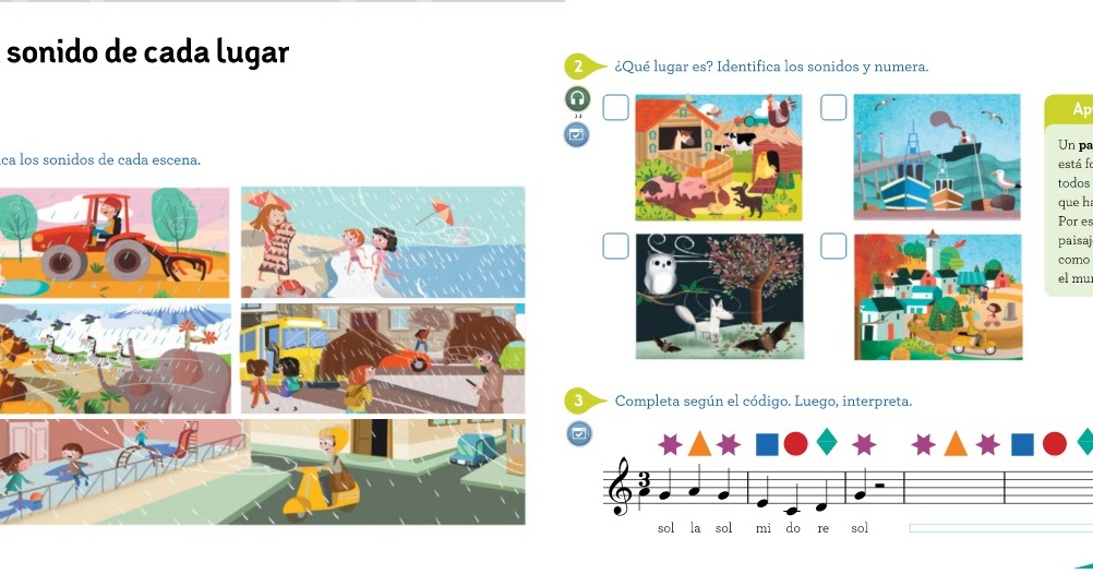 Segundo | CEIP SAN WALABONSO: Jueves 30 de abril: "El sonido de cada lugar"