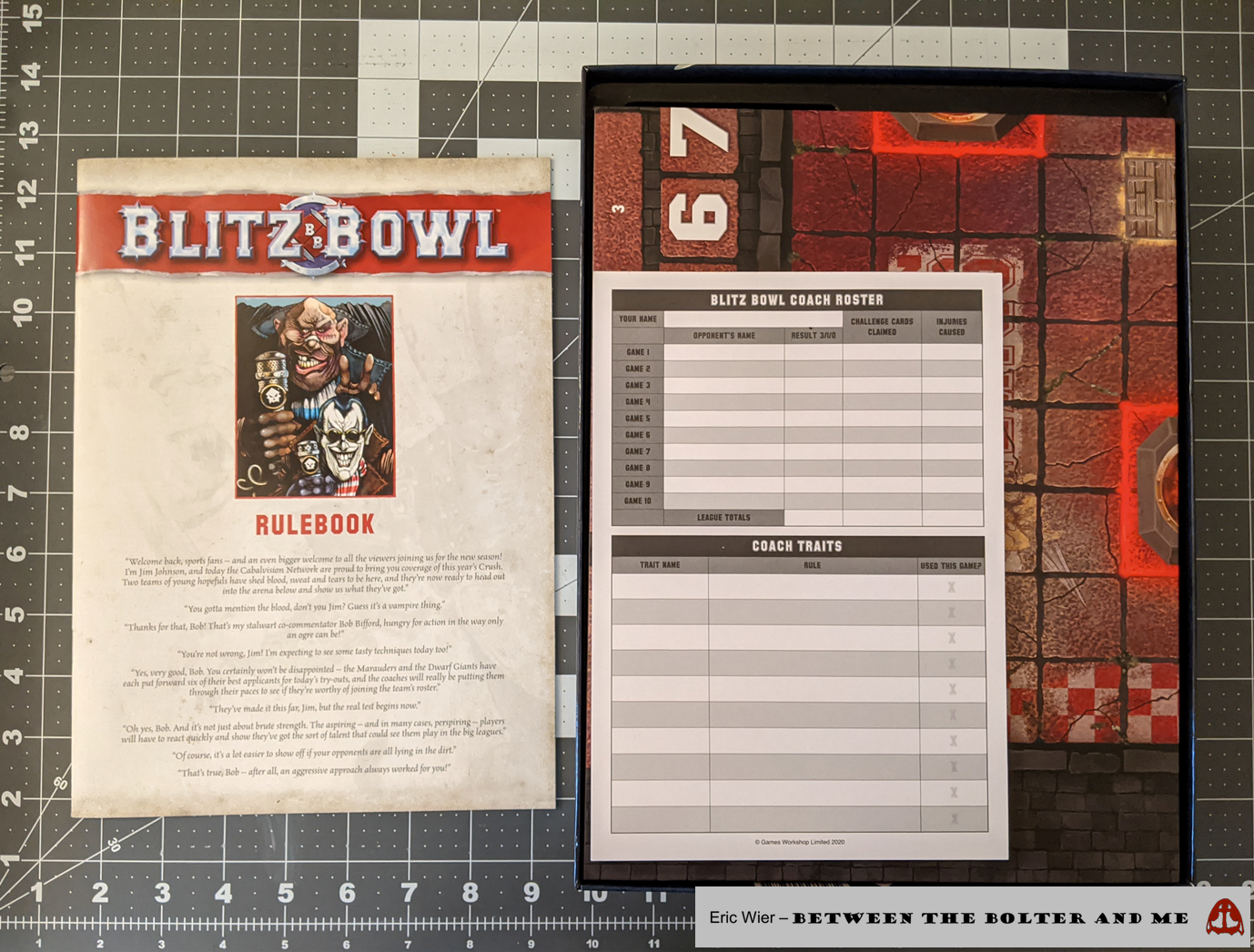 Between the Bolter and Me: Blitz Bowl: Unboxing