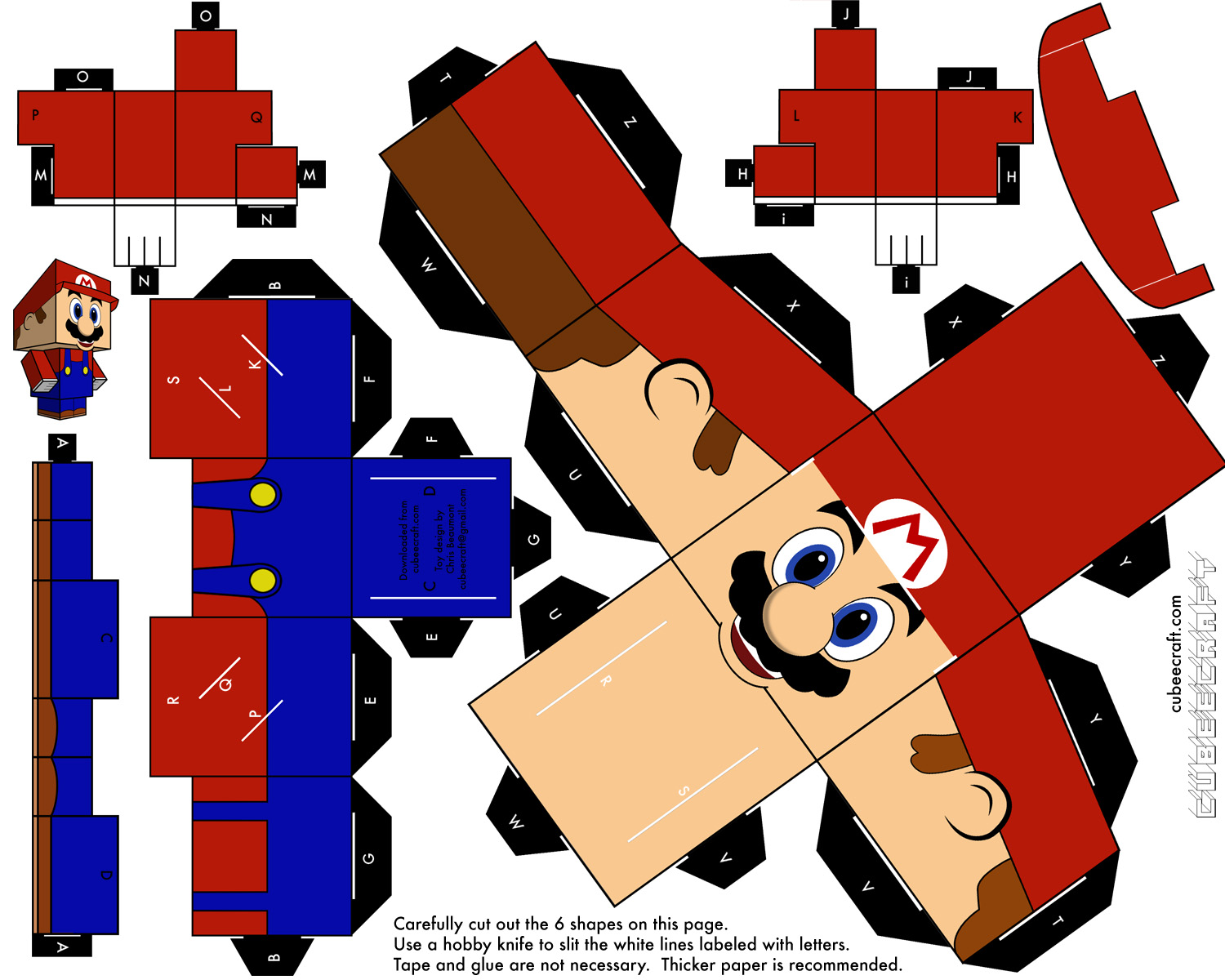 Twelve'n_eXIs' Life: Cubee Craft