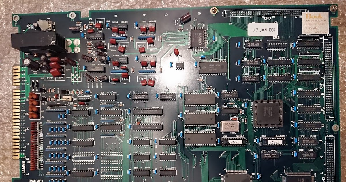 Arcade PCB Fever: Hook by Irem