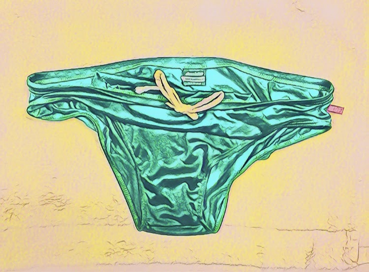 Speedo Musings: Green Aussiebum