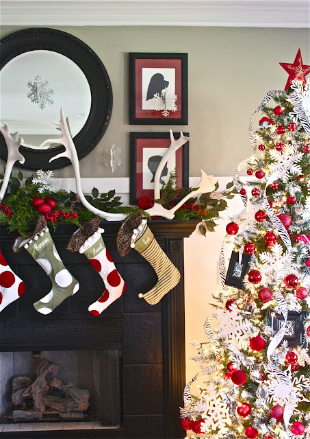 The Yellow Cape Cod: DIY Faux Tree Flocking Tutorial