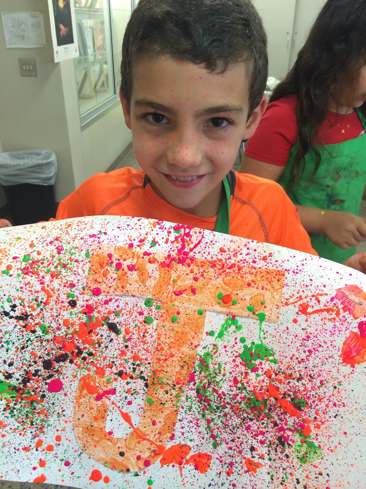 smART Class: Splatter Paint Innitials