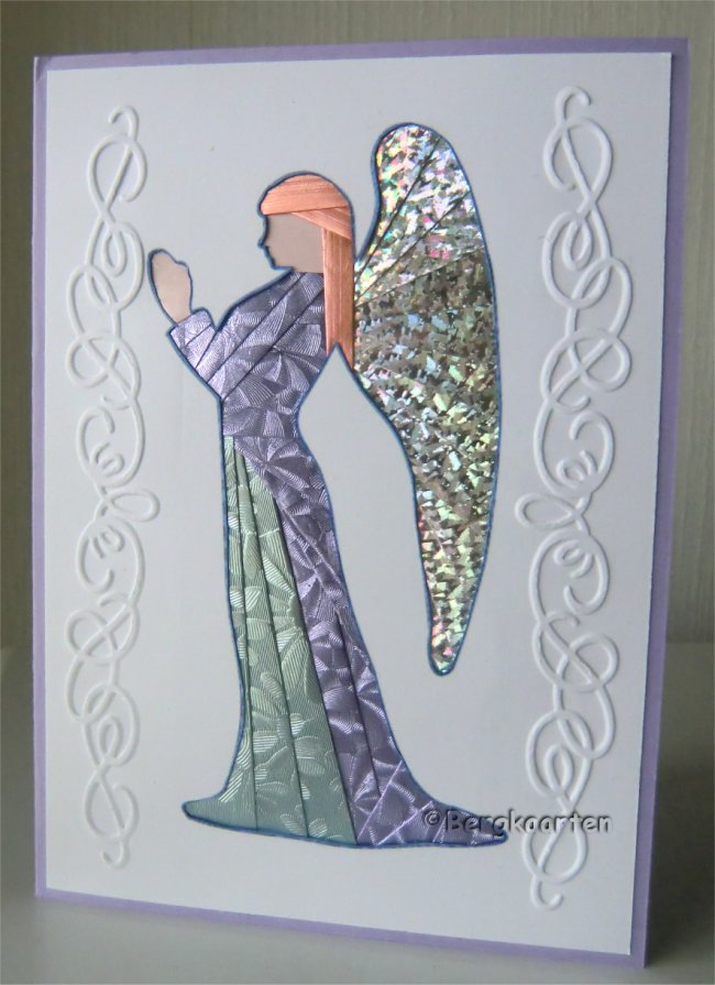 Irisvouwen: Engel biddend / Angel praying