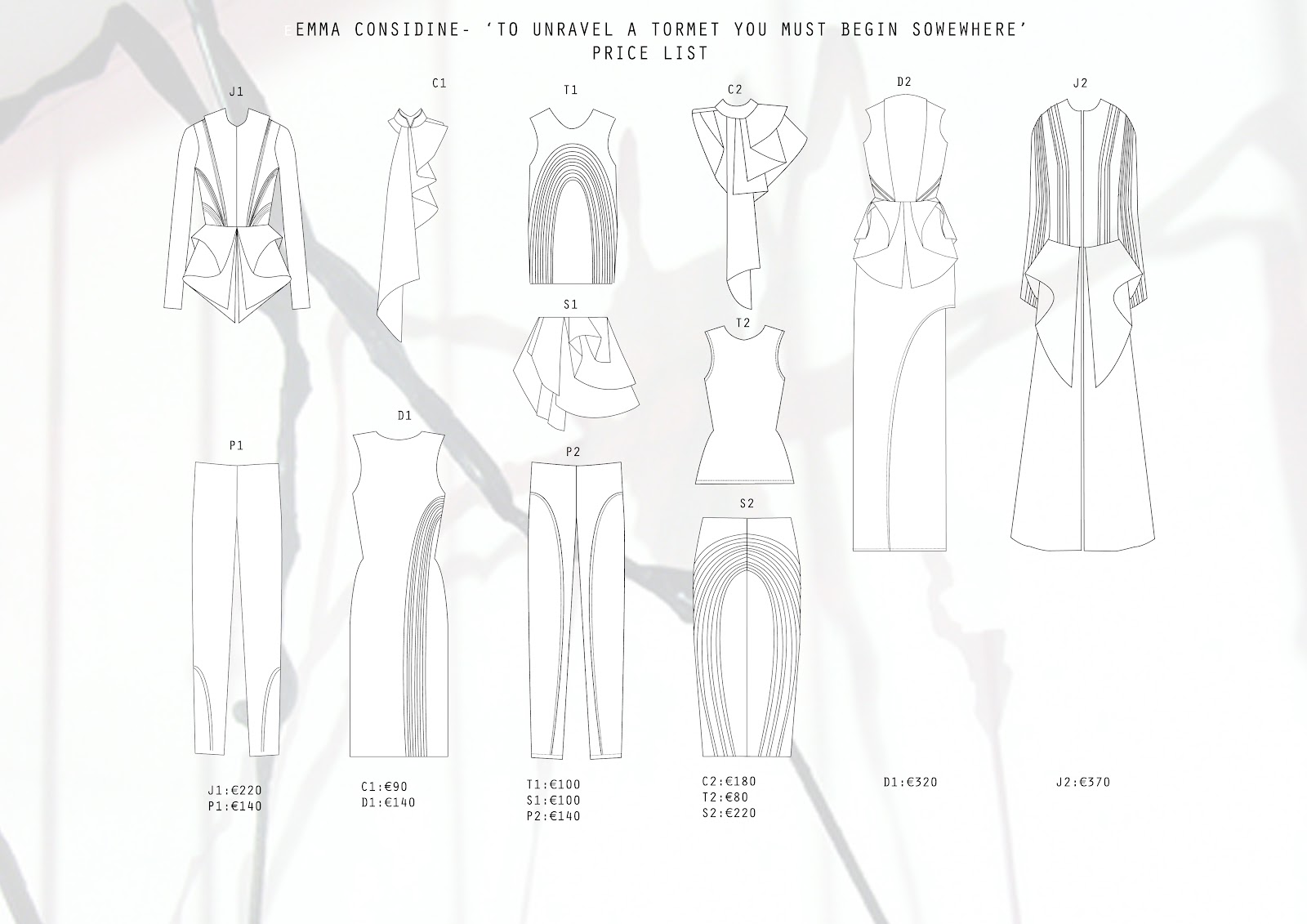 LSAD fashion graduates: Emma Considine