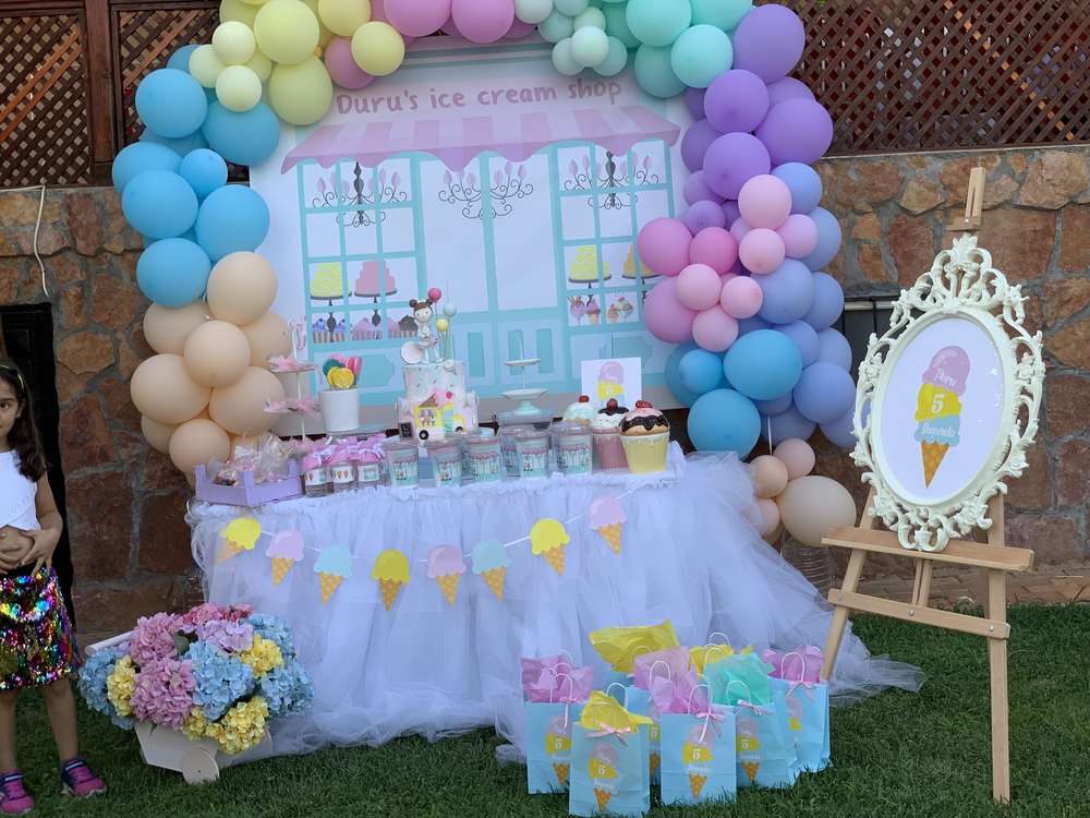 Ideas para decorar una Fiesta de Helados