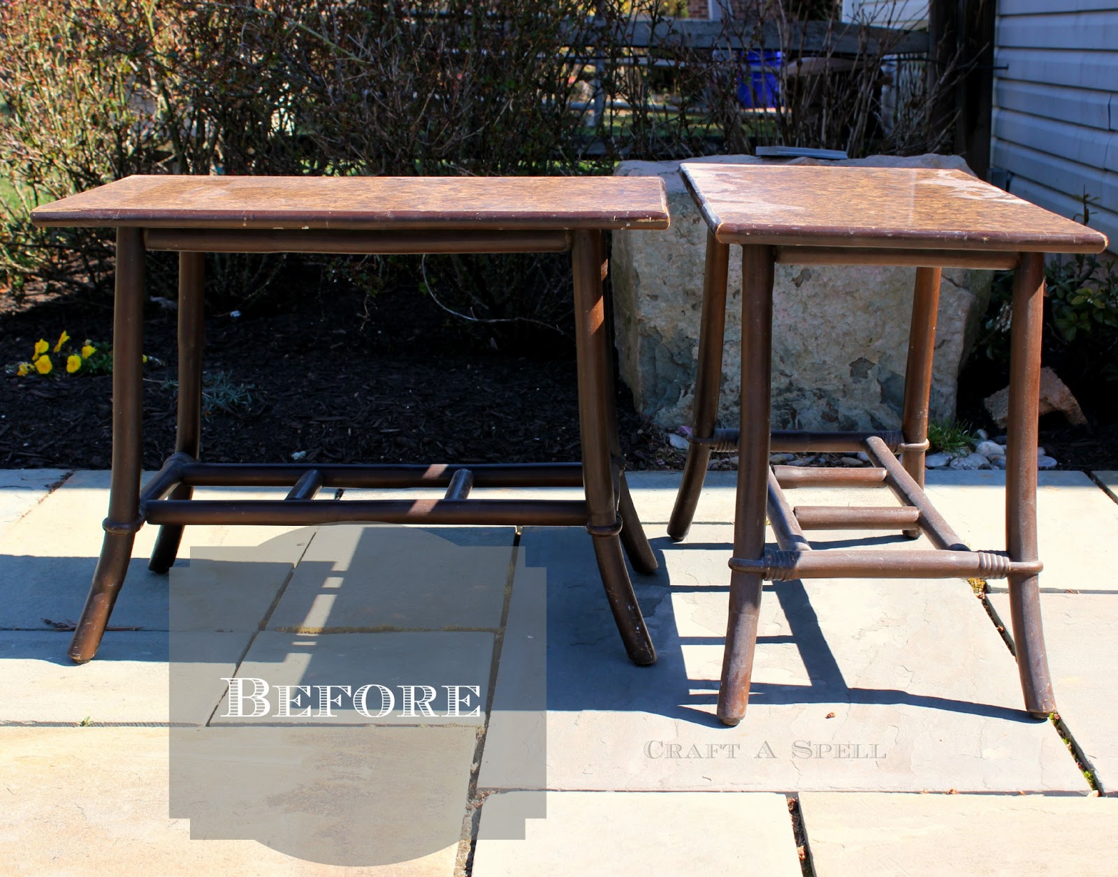 Craft A Spell: Side Table Makeover