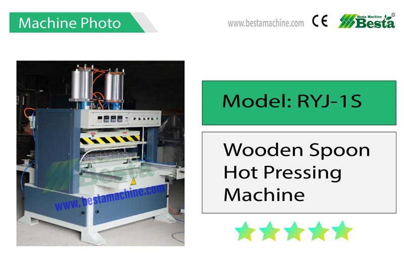 BAMBOO PROCESSING MACHINE: New Wooden Spoon Hot Pressing Machine ...
