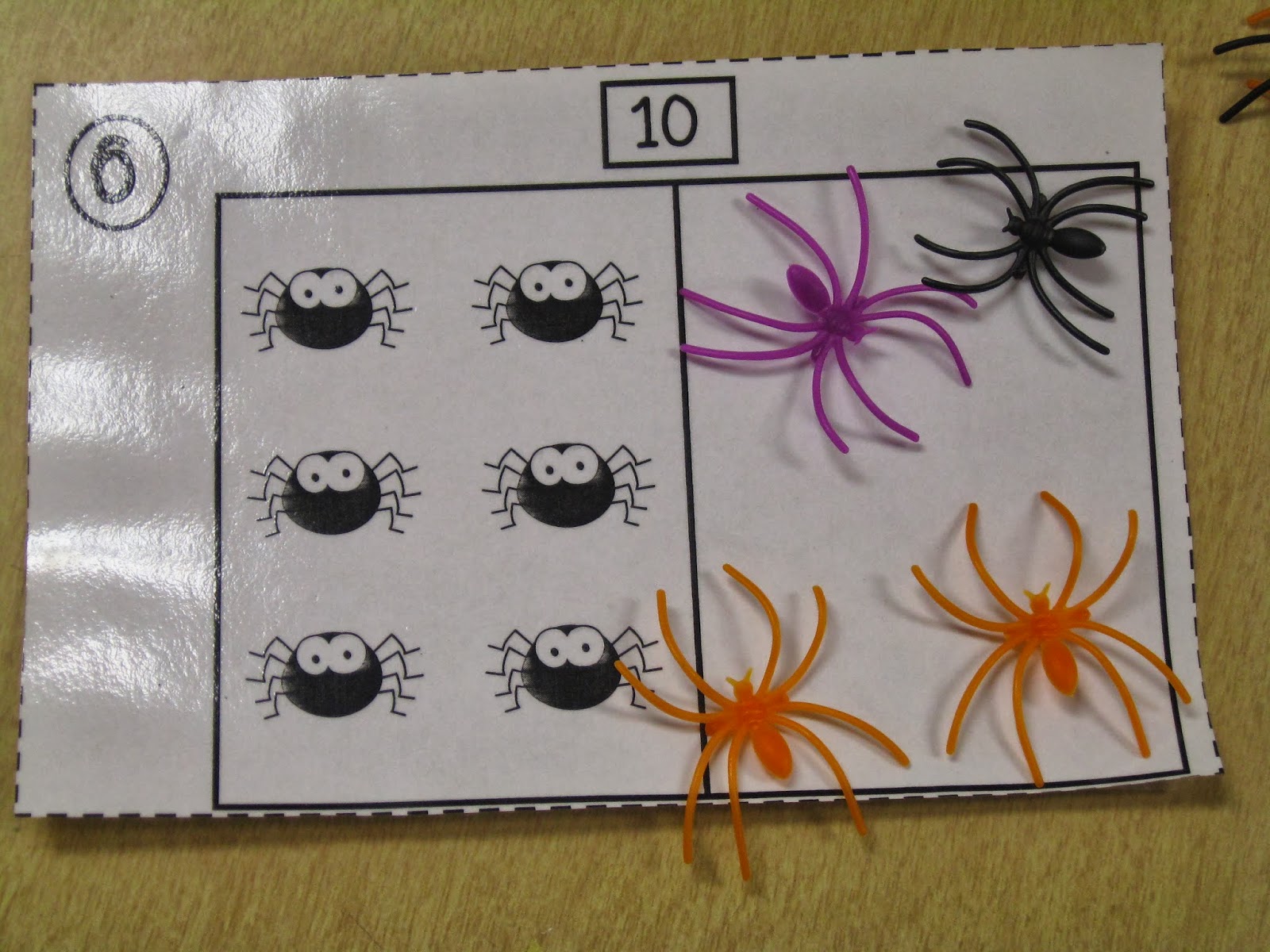 Spider Ring Math Manipulatives = FUN! | First Grade Shenanigans
