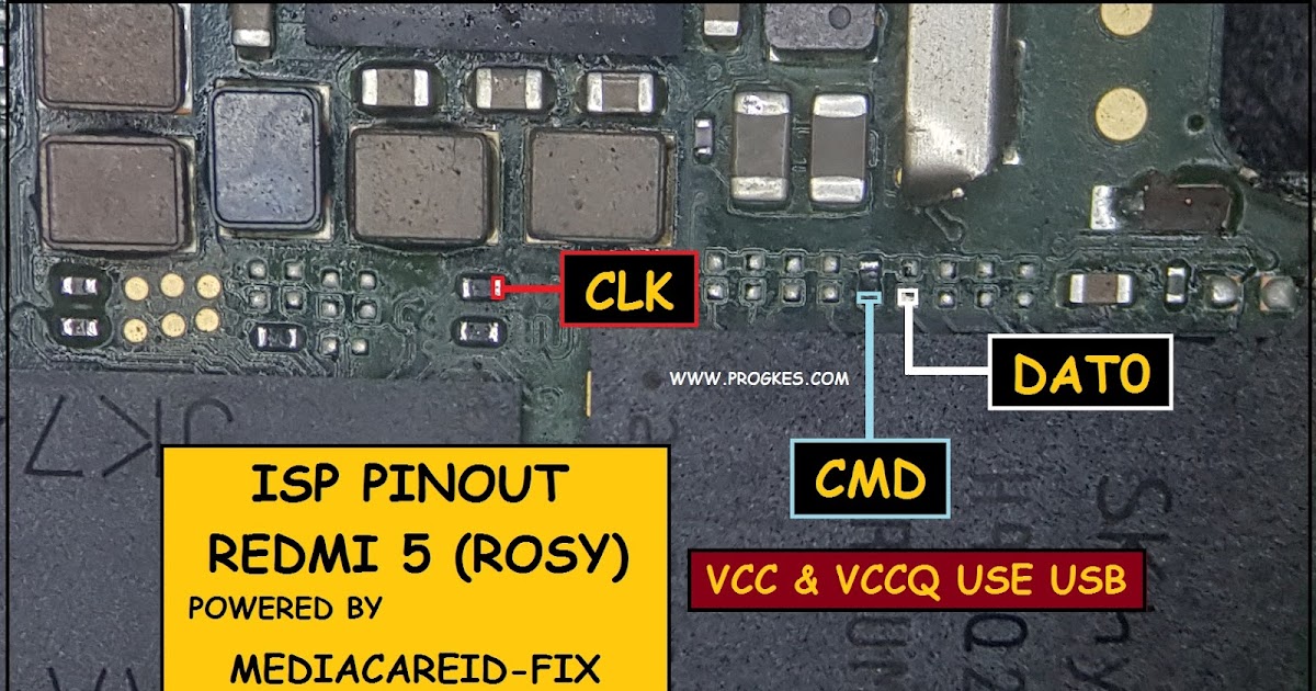 MEDIA CARE TELEKOMUNIKASI INDONESIA: ISP PINOUT XIAOMI REDMI 5 (ROSY)